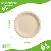 Molded Fiber Plates – Responsible Products