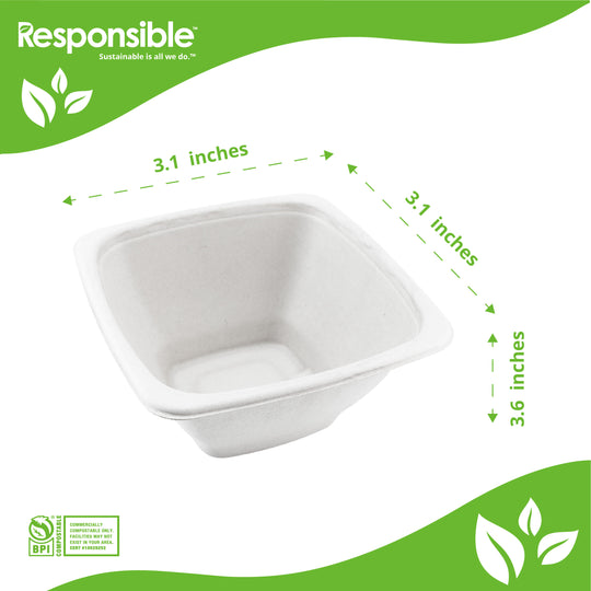 Molded Fiber Bowls – Responsible Products