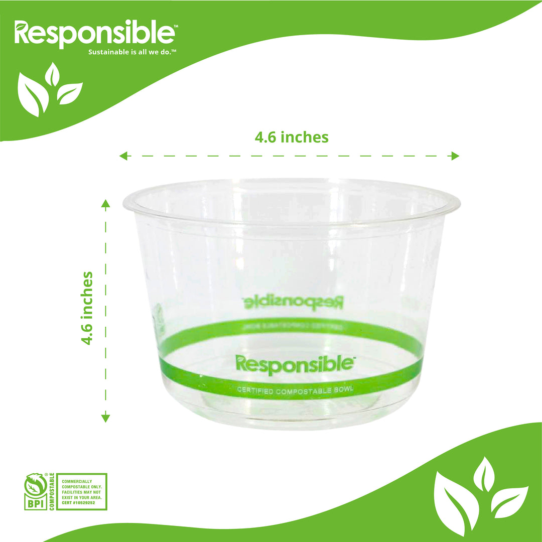 Clear Round Deli Containers – Responsible Products